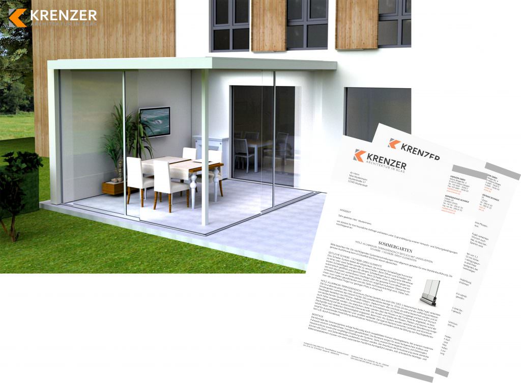 Modernes Glashaus | krenzer.de